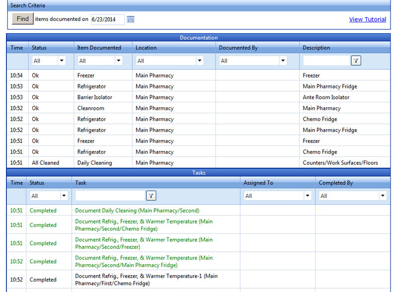 Carter HealthUSP 795/797/800 Software